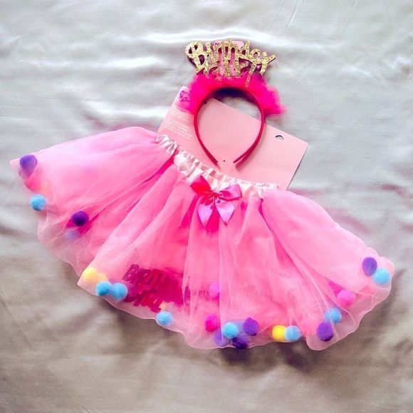 Claire's | Party Supplies | New Claires Birthday Tutu And Headband ...